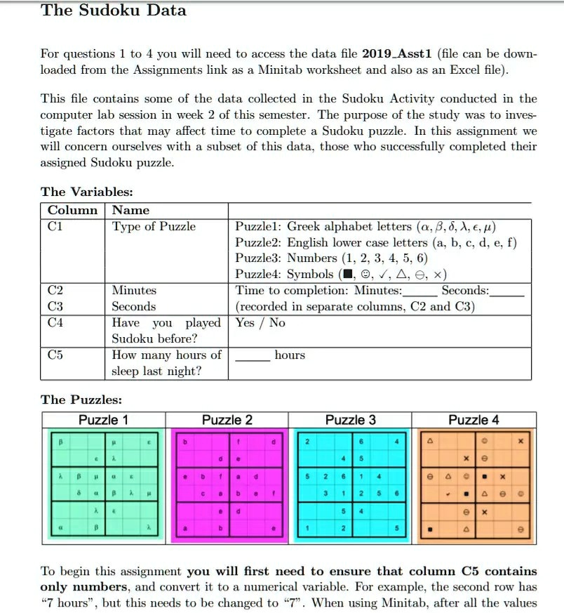 the sudoku data for questions you will need to access the data file 2019 asstl file can be down ...