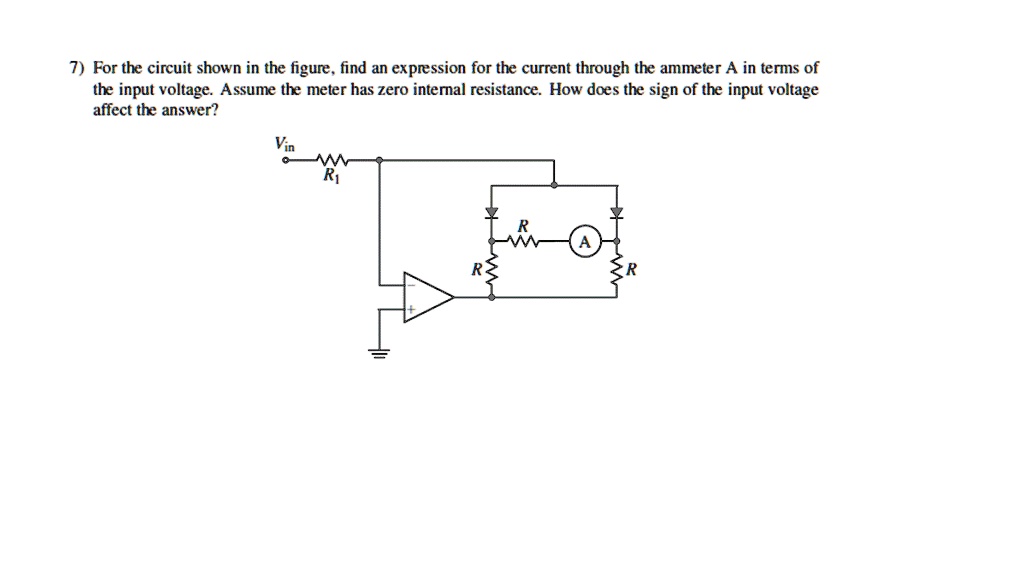 SOLVED: For the circuit shown in the figure . find an expression for the current through the ...