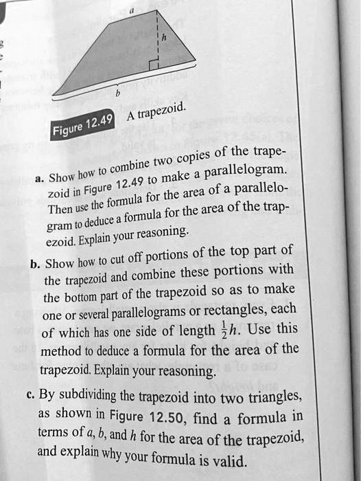 trapezoid 12491 figure two copies of the trape combine show how to to ...