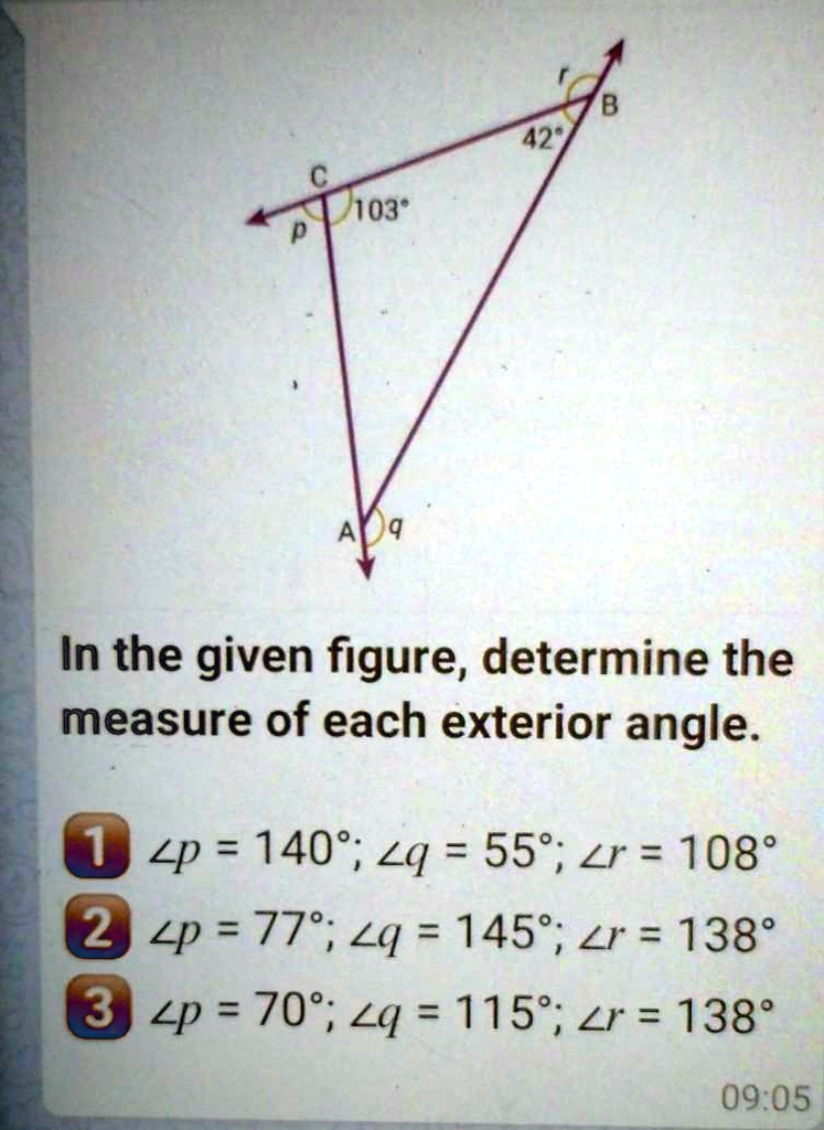 Exterior Angles Measure at Quyen Elliott blog