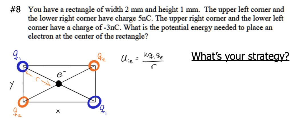 SOLVED: #8 You have a rectangle of width 2 mm and height 1 mm. The ...