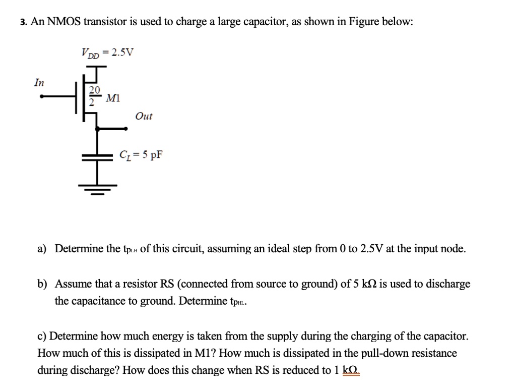 help me solve this using graphs from ltspice 3 an nmos transistor is ...