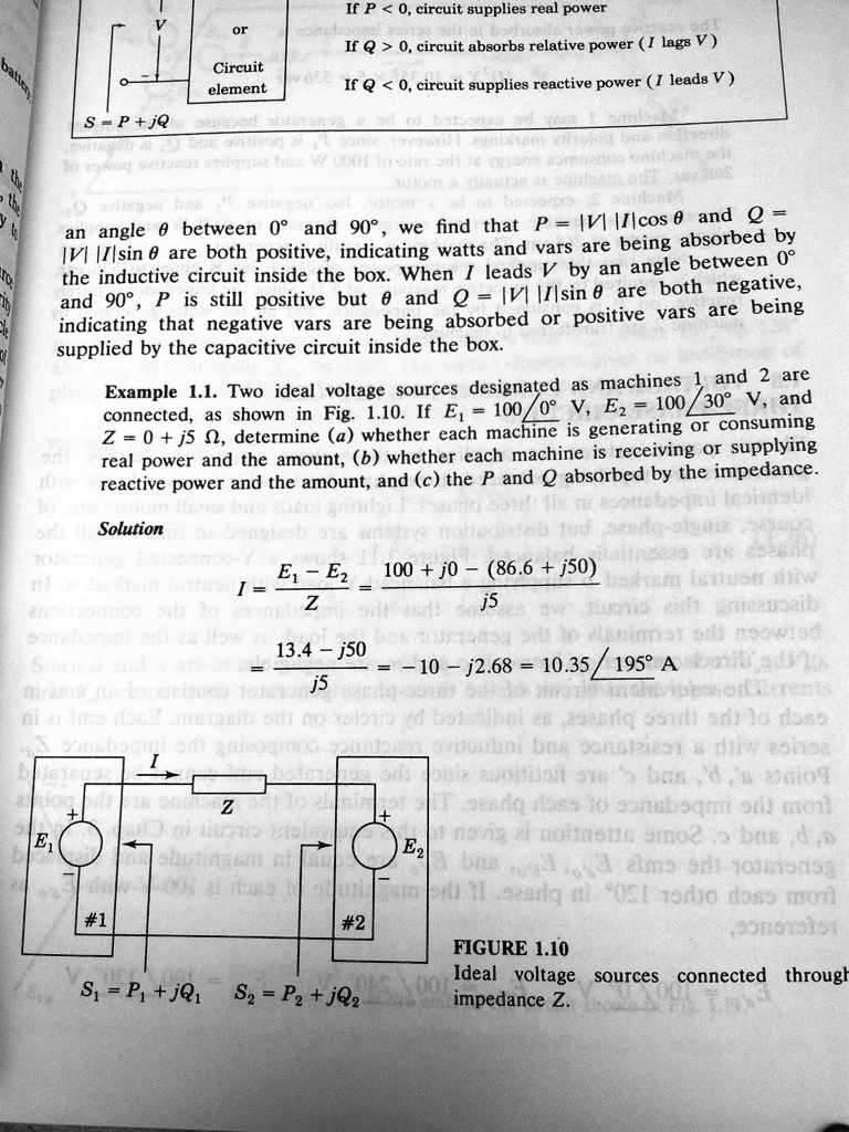 SOLVED: (Course Name) Power System Analysis ——————— If the impedance between machine 1 and 2 of ...