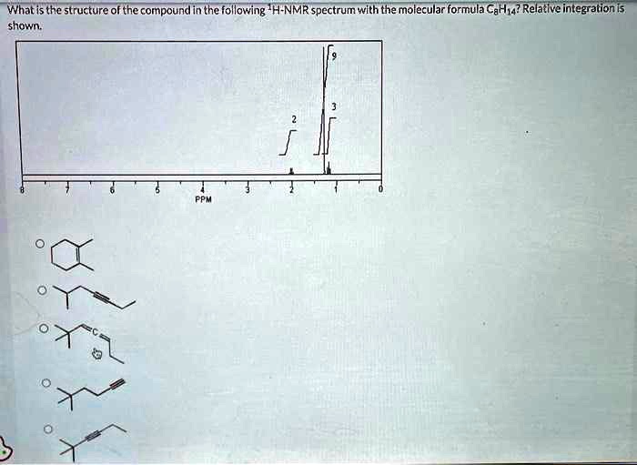 [GET ANSWER] What is the structure of the compound in the following 1H-NMR spectrum with the ...