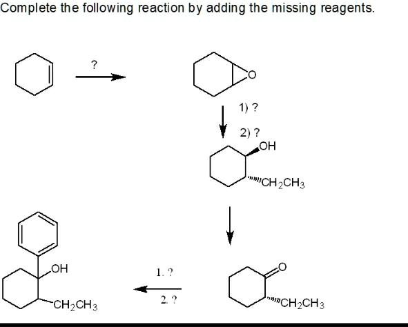 SOLVED: Complete the following reaction by adding the missing reagents: 21 H2SO4 OH "MCH3CH2OH ...