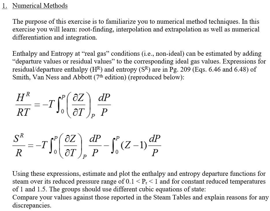 SOLVED: Chemical Engineering Lab I don't know where to start. Thank you ...
