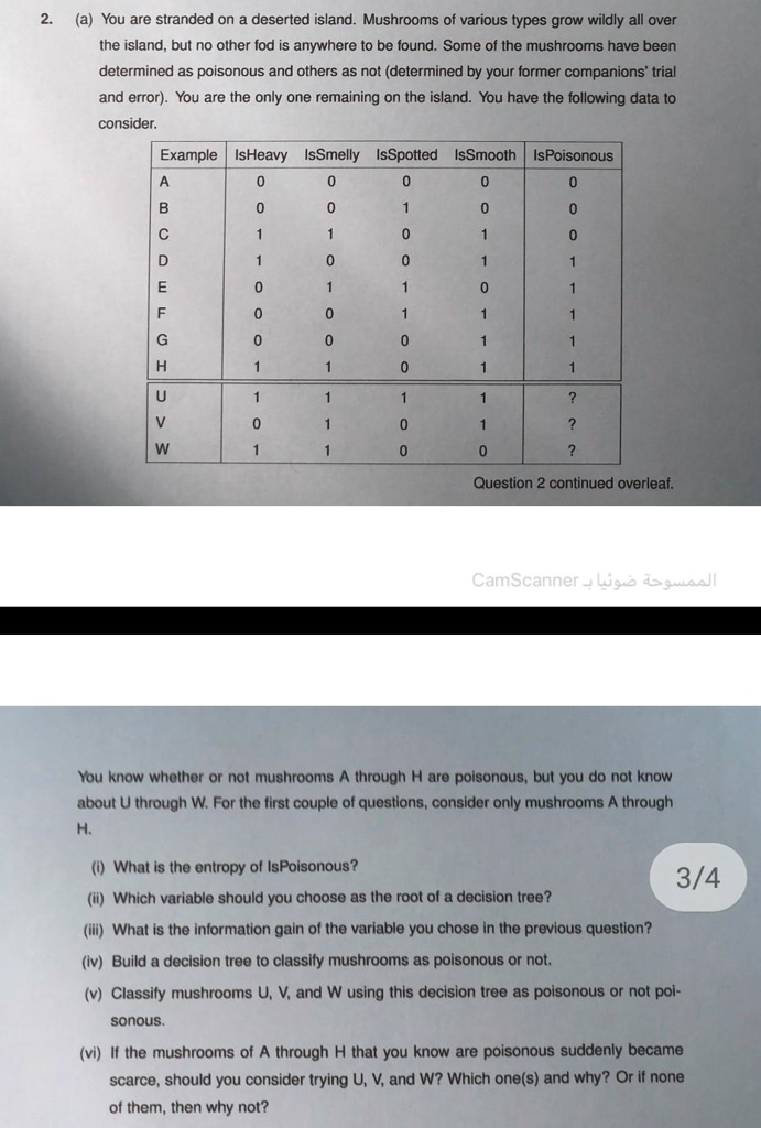 SOLVED: Please solve all the parts of this question without using any ...