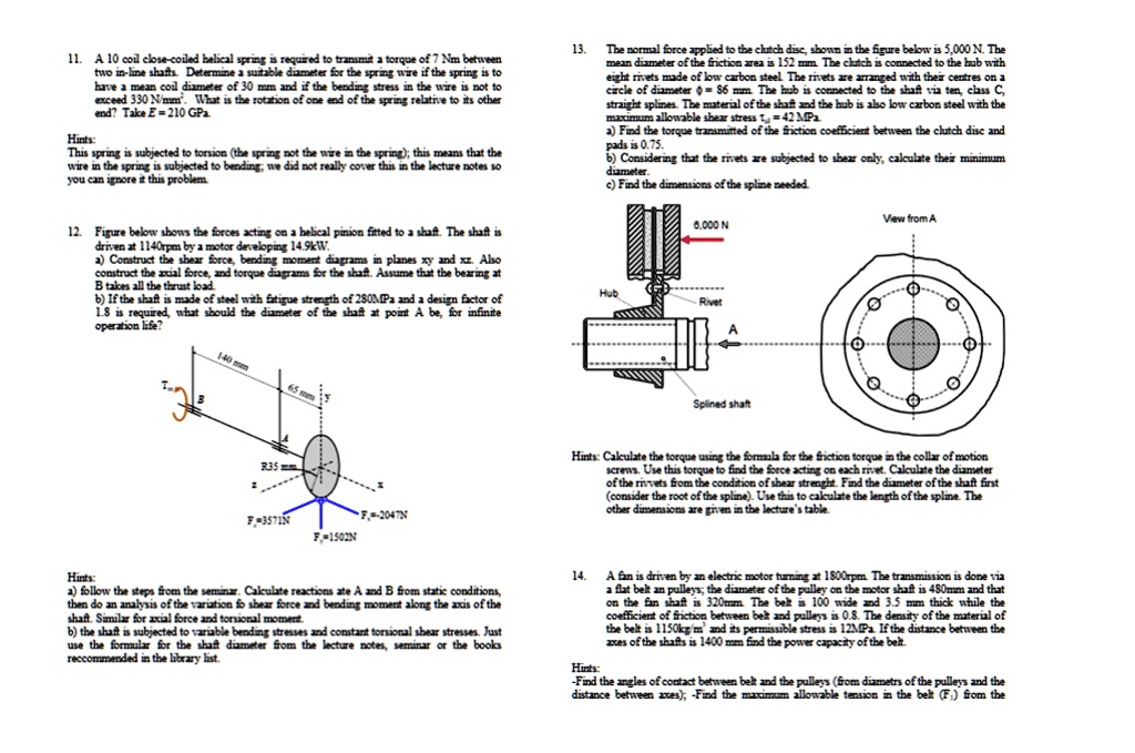 VIDEO solution: 11. A 10-coil close-coiled helical spring is required ...