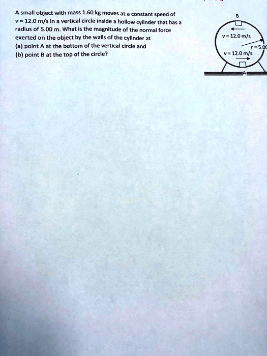 small object with mal 60 ke moves at j constant speed of 120 ms in ...