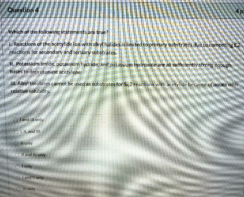 SOLVED:Question Which of the following statements are true? Reactions ...