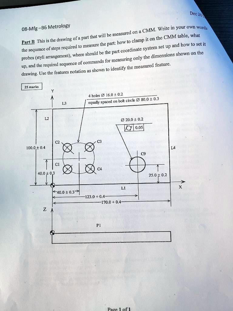 SOLVED: Dec 20 08-Mfg-B6 Metrology Probes (styli arrangement), where ...
