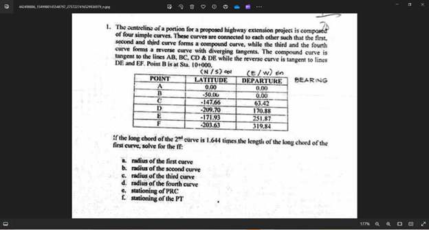 1. The sentrelins of a portion for a proposed highway extension project ...