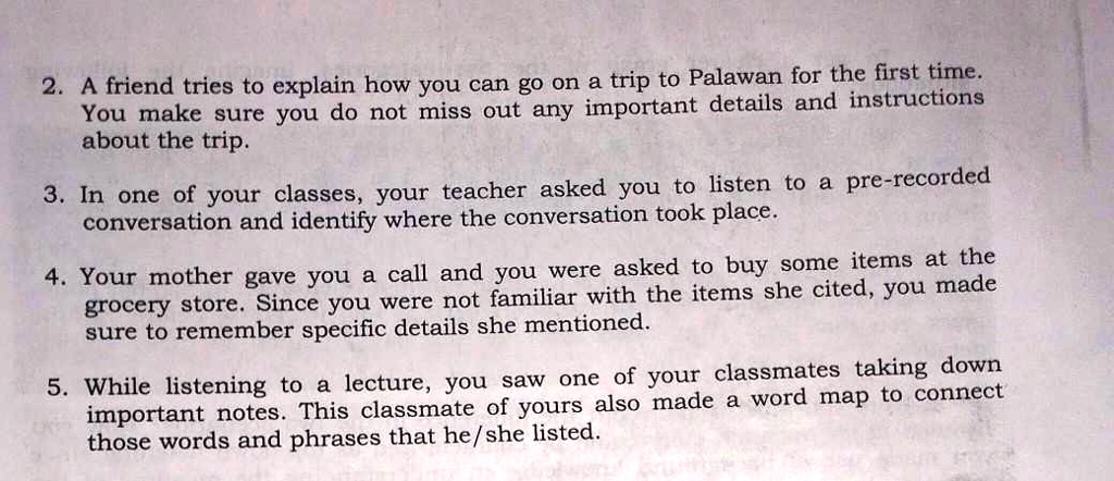 SOLVED: 'Learning Task 2: Copy the given scenarios below. Examine and ide a top down or bottom ...