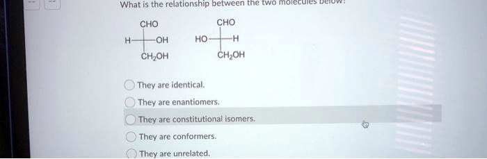 what is the relationship betwcen tne two moi cho oh cho ho choh choh they arc identical they are ...