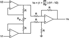 SOLVED: What is the op amp circuit shown below? Inverting amplifier Instrumentation amplifier ...