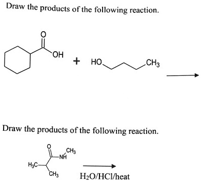 SOLVED: Draw the products of the following reaction: OH HO- Draw the products of the following ...