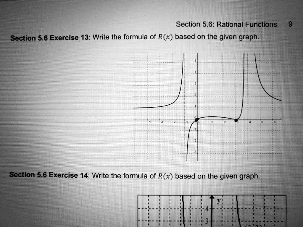 SOLVED: Section 5.6: Rational Functions Section 5.6 Exercise 13: Write ...