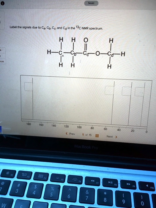 SOLVED: Label the signals due to Ca Cb Cc and Cd In the 13C NMR ...