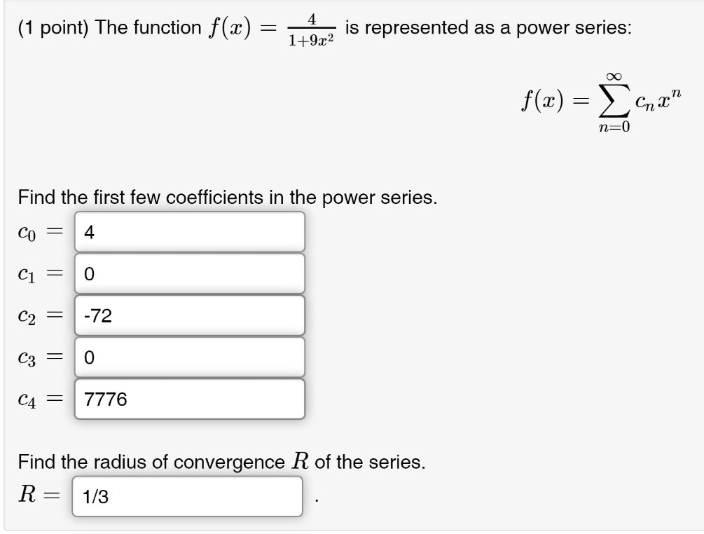 1 Point The Function F x Is Represented As A Powe SolvedLib 1-point-the-function-f-x-is-represented-as-a-powe-solvedlib