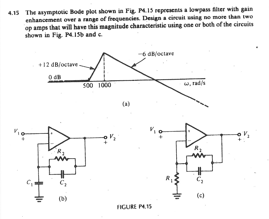 VIDEO solution: 4.15 The asymptotic Bode plot shown in Fig. P4.15 ...