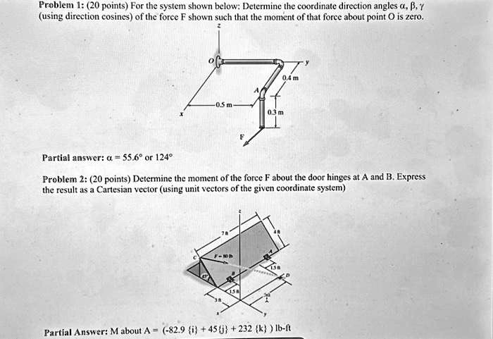 Problem 1: (20 points) For the system shown below: Determine the ...