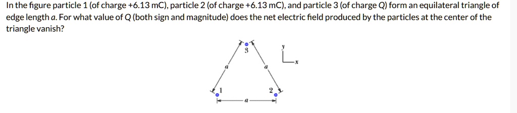 [GET ANSWER] in the figure particle 1 of charge 613 mc particle 2 of ...