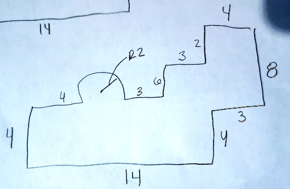 SOLVED: Calculate the Centroid of the composite complex shape Calculate ...