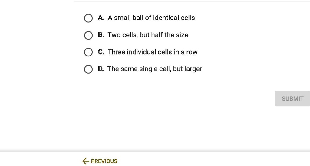 SOLVED: 'the photo shows a single celled organism.which sentence best ...