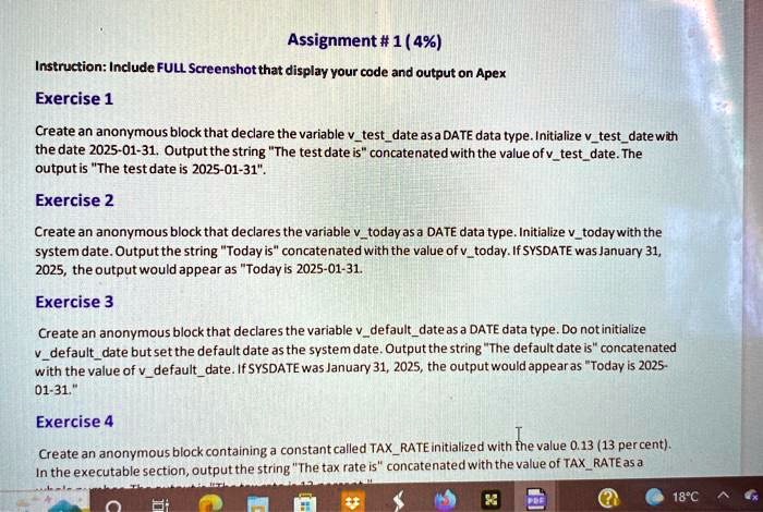 SOLVED: Assignment #14 Instructions: Include a FULL screenshot that ...
