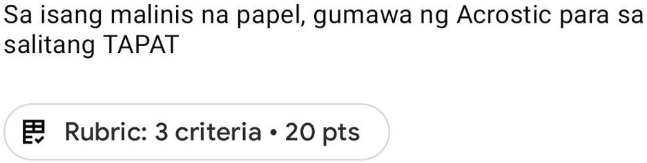 SOLVED: Please help me because I don't understand Filipino that much ...