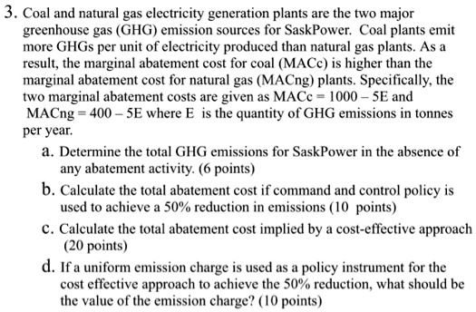 3. Coal and natural gas electricity generation plants are the two major ...
