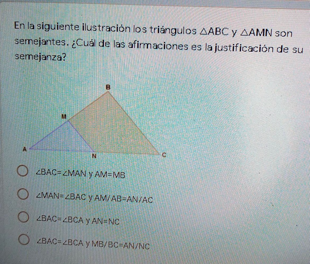 ayudaaaa por favor en la siguiente ilustracion los triangulos aabc y ...