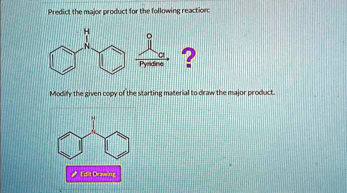 SOLVED: Predict the major product for the following reaction: obe ...