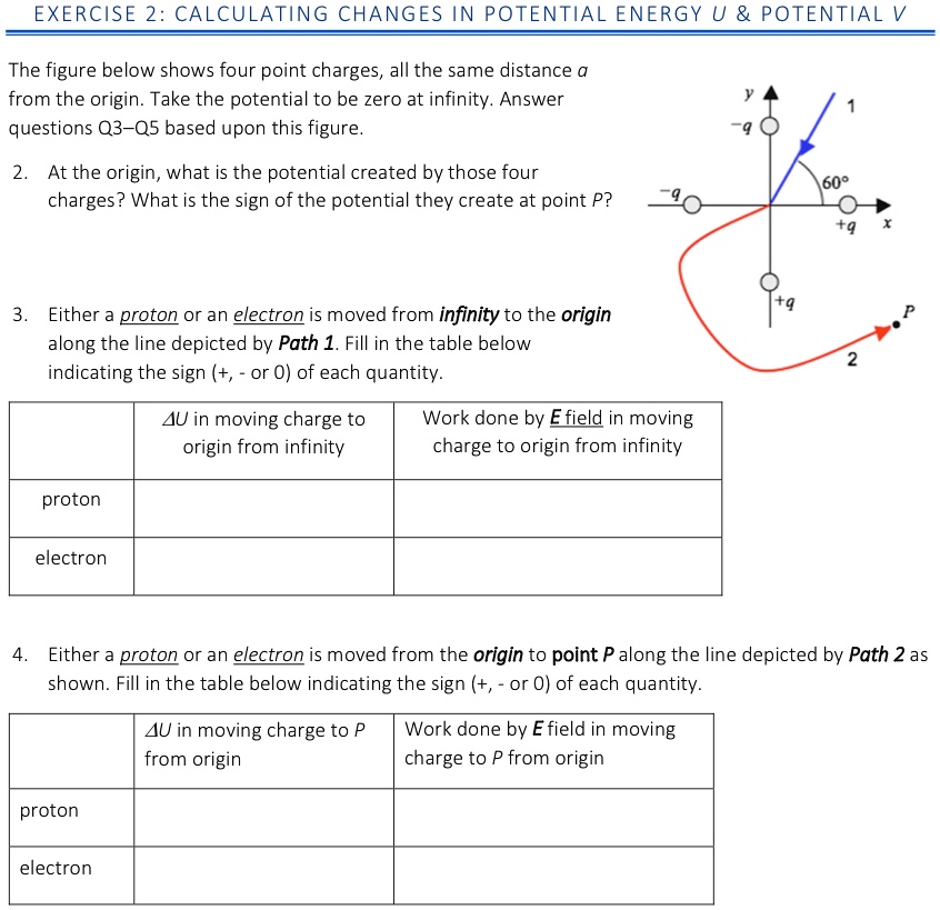 [GET ANSWER] exercise 2 calculating changes in potential energy u ...