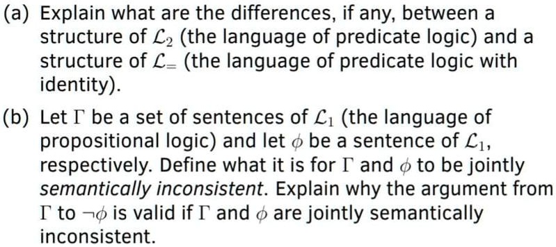 SOLVED: Solution please (a) Explain what are the differences, if any ...