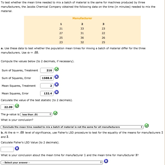 to test wnether the mean time neecec mix batch material the same or ...