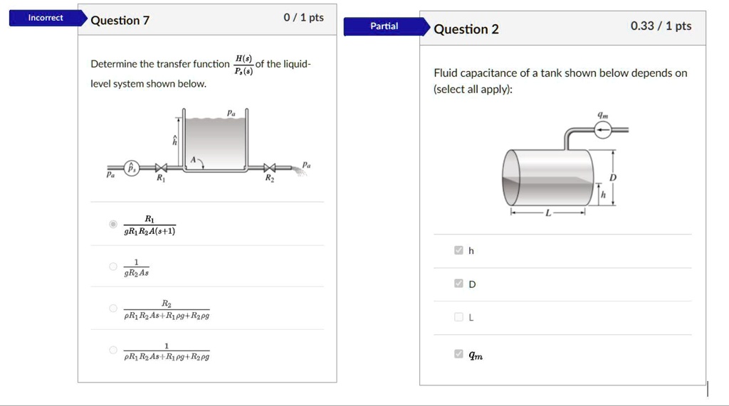 SOLVED: Question 7 0/1 pts Partial Question 2 0.33/1 pts Determine the ...
