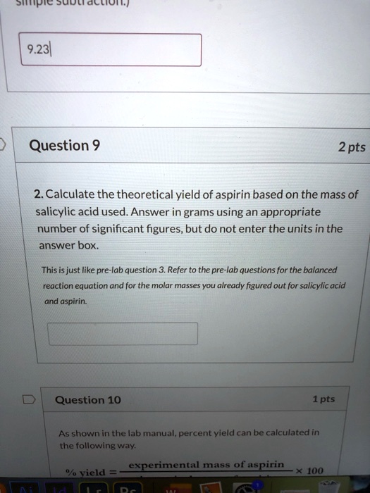 juipic jubt aclioi 923 question 9 2 pts 2 calculate the theoretical ...