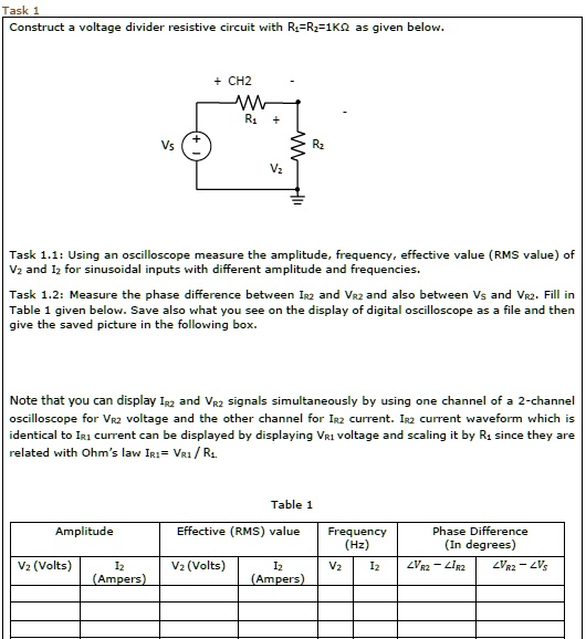SOLVED: Give the saved time waveform here for a specific VR2 voltage and IR2 current. Build up ...