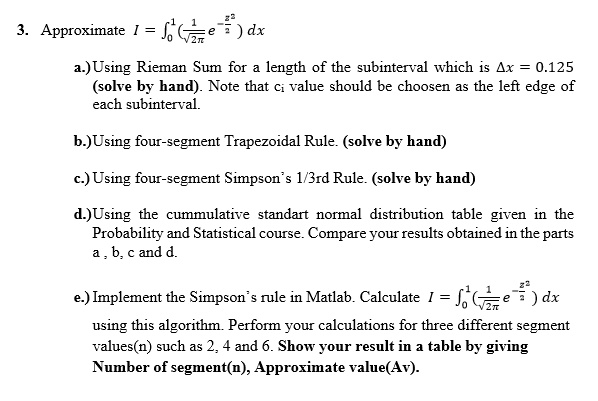 SOLVED: Texts: a.) Using Riemann Sum for a length of the subinterval ...