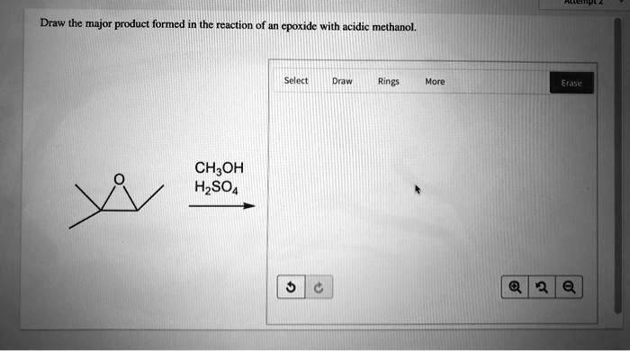SOLVED: Draw the major product formed in the reaction of epoxide with ...