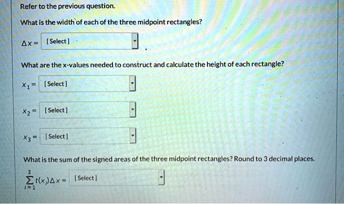 refer to the previous question what is the width of cach of thc three ...