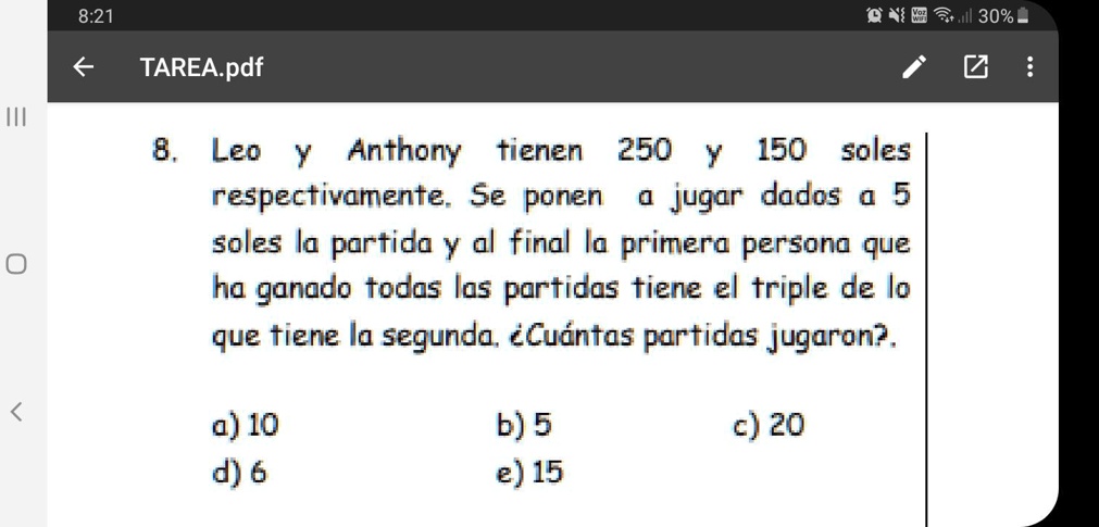 SOLVED: Por favor ayuda es urgente 8.21 0*@