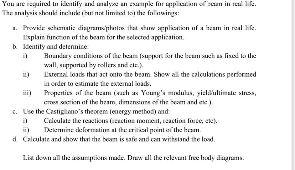 SOLVED: You are required to identify and analyze an example for ...