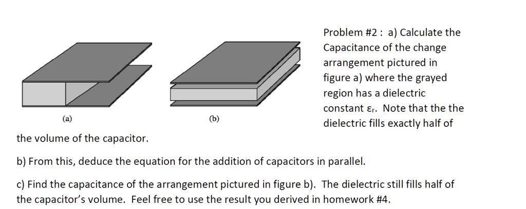 SOLVED: Problem #2 a) Calculate the Capacitance of the change ... SOLVED: Problem #2 a) Calculate the Capacitance of the change ...
