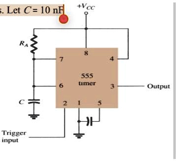 Objective: Design a 555 IC as a monostable multivibrator to produce a ...