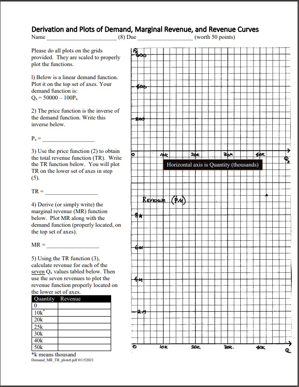 SOLVED: Texts: Please do all plots on the grids provided. They are scaled to properly plot the ...