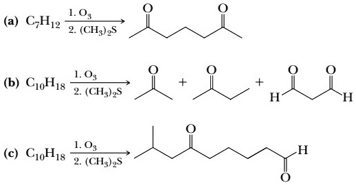 SOLVED: 'Draw the structural formula of the alkene that reacts with ...