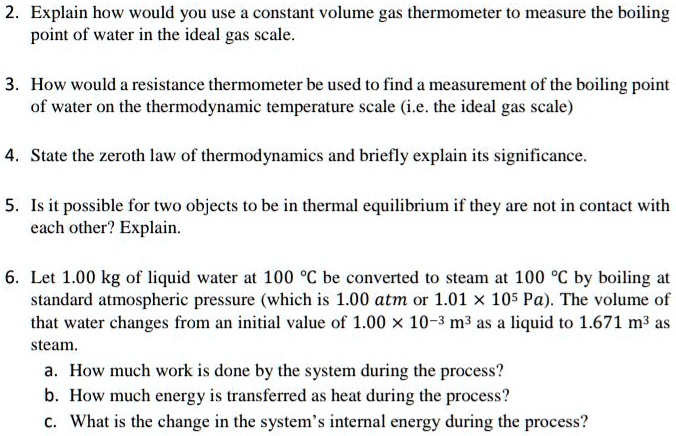 Zeroth Law Thermal Equilibrium And Temperature
