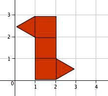 SOLVED: 'PICTURE BELOW Consider the net of a triangular prism where each unit on the coordinate ...